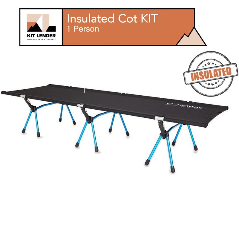 [Insulated Cot KIT] - Helinox (1 Person) | Kit Lender - Simple Ski and ...